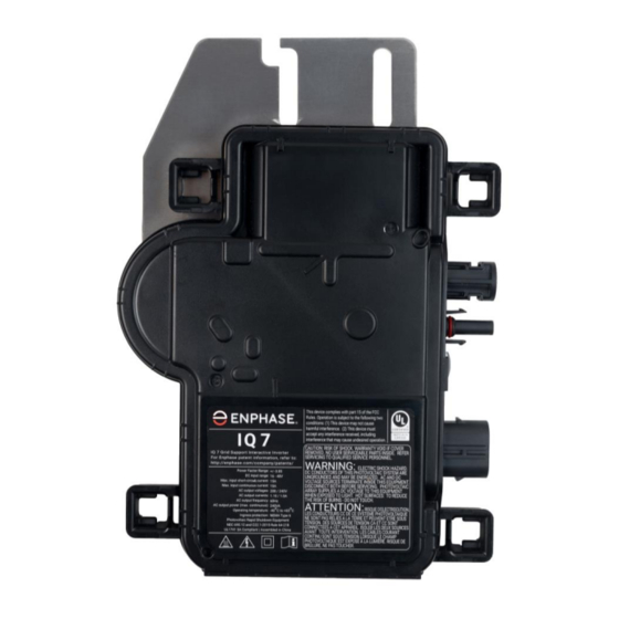 ENPHASE IQ 7 SERIES INSTALLATION AND OPERATION MANUAL Pdf Download ...