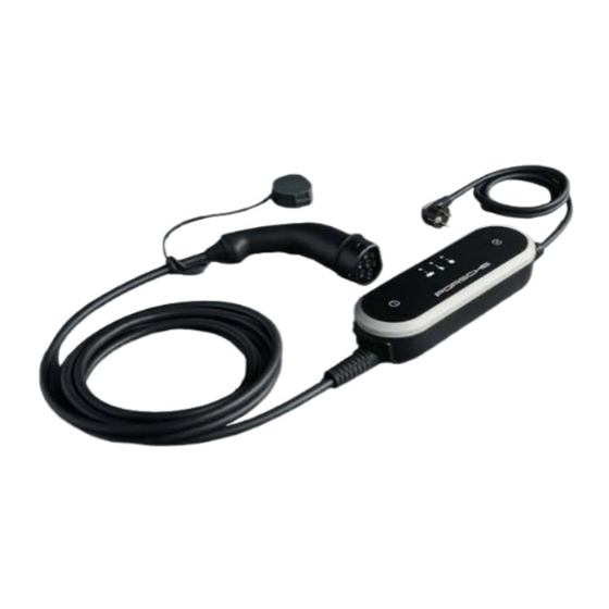 PORSCHE MOBILE CHARGER OPERATING MANUAL Pdf Download | ManualsLib