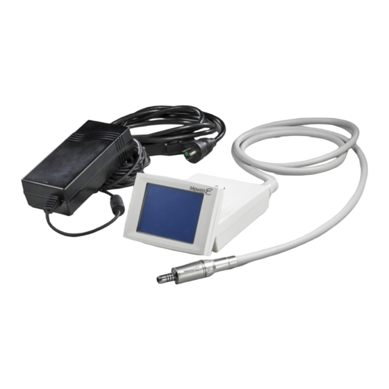 DENTSPLY MIDWEST E ELECTRIC HANDPIECE SYSTEM DIRECTIONS FOR USE MANUAL ...