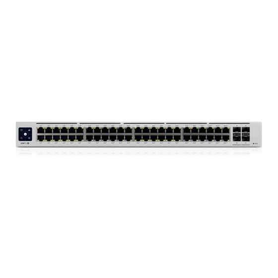 UBIQUITI UNIFI USW-PRO-48-POE QUICK START MANUAL Pdf Download | ManualsLib
