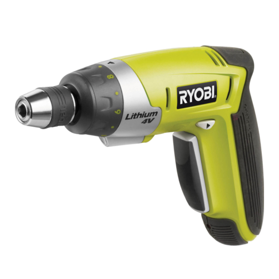RYOBI CSD41 USER MANUAL Pdf Download | ManualsLib