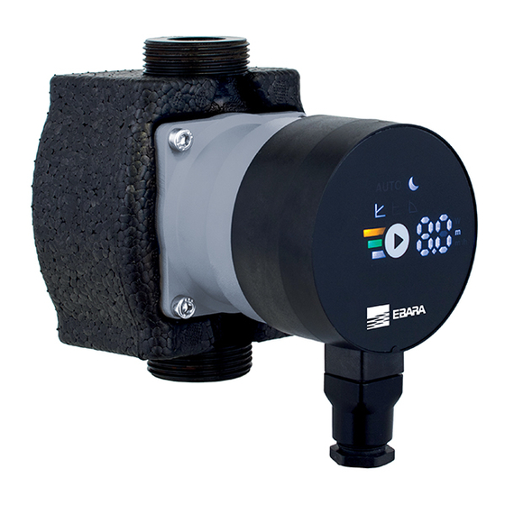 EBARA EGO 2 TECH SERIES OPERATING AND MAINTENANCE MANUAL Pdf Download | ManualsLib