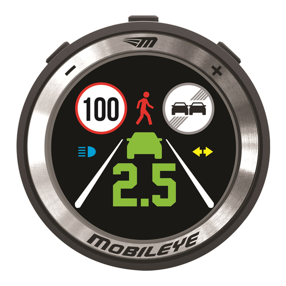 MOBILEYE 6 SERIES USER MANUAL Pdf Download | ManualsLib