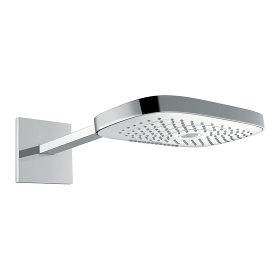 HANS GROHE RAINDANCE SELECT 26468000 INSTRUCTIONS FOR USE/ASSEMBLY ...