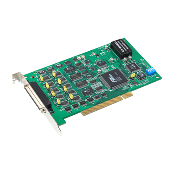 ADVANTECH PCI-1723 USER MANUAL Pdf Download | ManualsLib