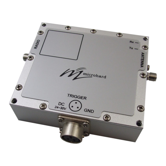 MICROHARD SYSTEMS DDL2450 OPERATING MANUAL Pdf Download | ManualsLib