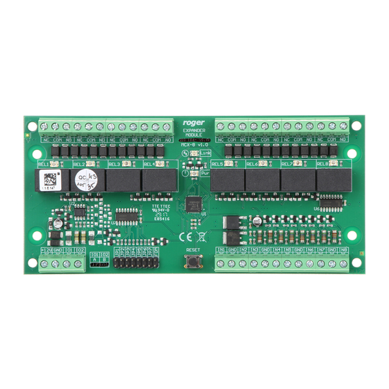 ROGER MCX2 INSTALLATION MANUAL Pdf Download | ManualsLib