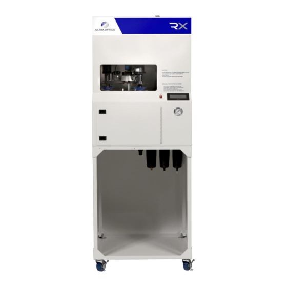 ULTRA OPTICS RX OPERATION AND MAINTENANCE MANUAL Pdf Download | ManualsLib