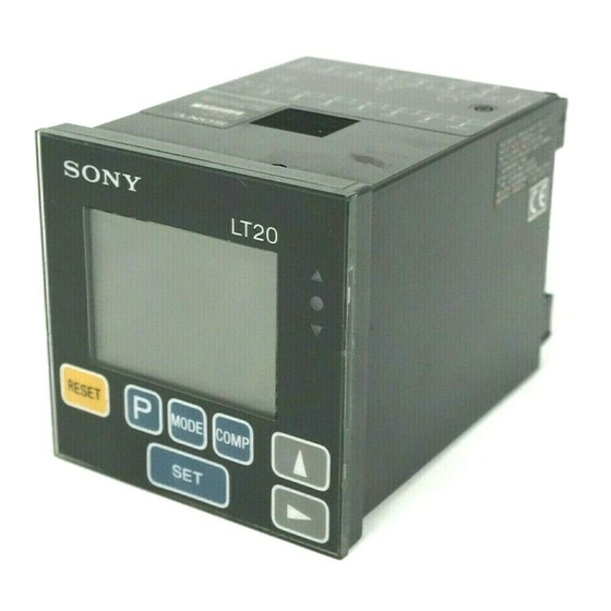 SONY LT20 SERIES INSTRUCTION MANUAL Pdf Download | ManualsLib