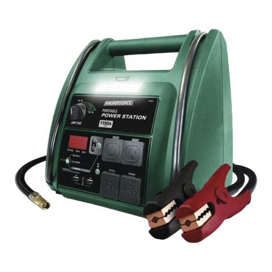 MASTERFORCE 260-9518 OPERATOR'S MANUAL Pdf Download | ManualsLib