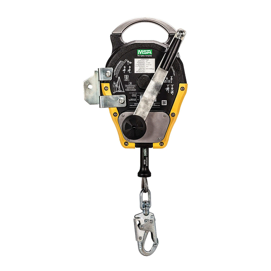 MSA WORKMAN SRL-R USER INSTRUCTIONS Pdf Download | ManualsLib