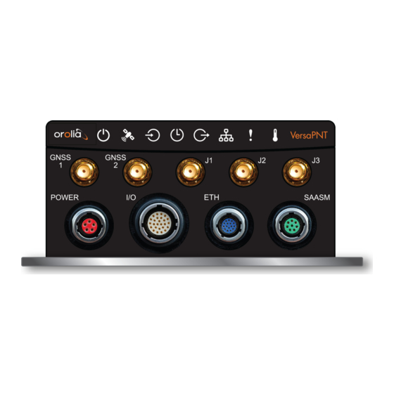 OROLIA SPECTRACOM VERSAPNT GETTING STARTED MANUAL Pdf Download | ManualsLib