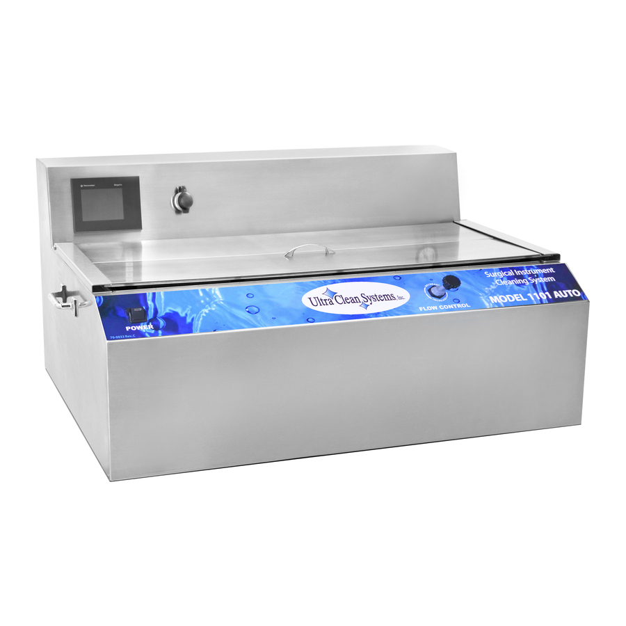 ULTRA CLEAN 1101 OPERATION MANUAL Pdf Download | ManualsLib