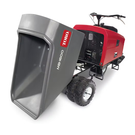 TORO MB-1600 OPERATOR'S MANUAL Pdf Download | ManualsLib