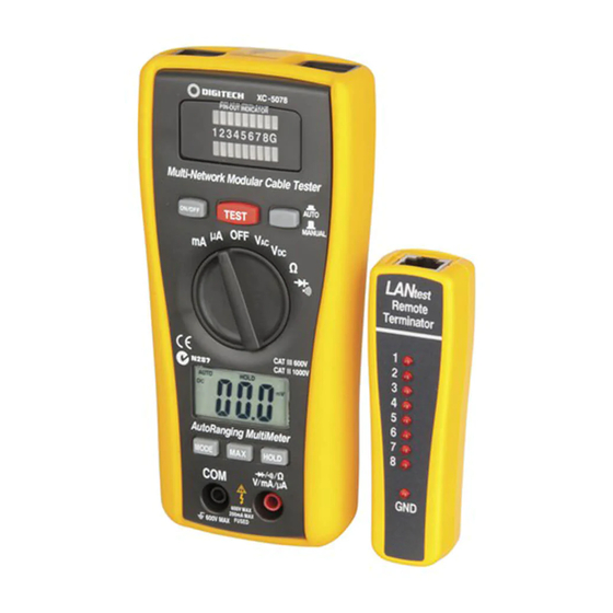 PROTECH XC5078 USER MANUAL Pdf Download | ManualsLib