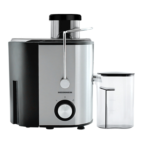 HEINNER HSF-500S INSTRUCTION MANUAL Pdf Download | ManualsLib