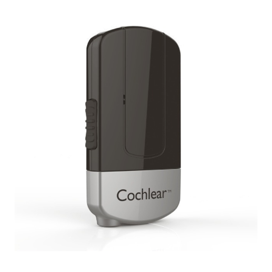 COCHLEAR SM-1 USER MANUAL Pdf Download | ManualsLib
