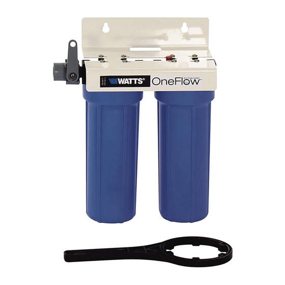 WATTS ONEFLOW OF210-1 INSTALLATION, OPERATION AND MAINTENANCE MANUAL ...