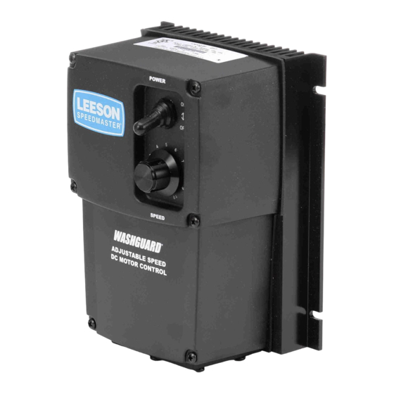 LEESON SPEEDMASTER WASHGUARD 174102 OPERATION MANUAL Pdf Download ...