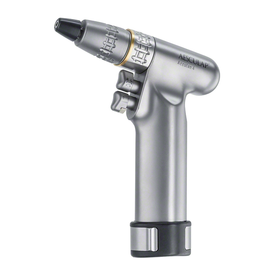 B. BRAUN AESCULAP ACCULAN 3TI INSTRUCTIONS FOR USE MANUAL Pdf Download ...