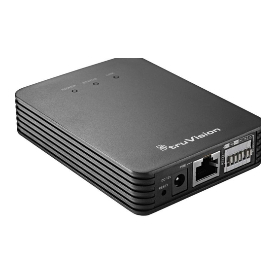 INTERLOGIX TRUVISION TVA-1101 INSTALLATION MANUAL Pdf Download | ManualsLib