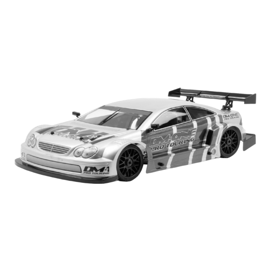 OFNA RACING DM-ONE PRO TOURING RTR X-SIZE NITRO SEDAN INSTRUCTION ...