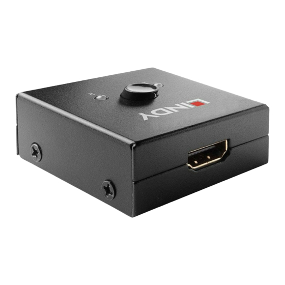 LINDY 38336 USER MANUAL Pdf Download | ManualsLib