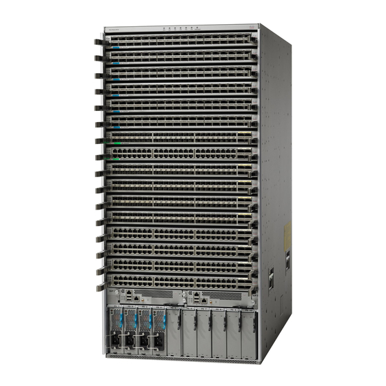CISCO NEXUS 9516 HARDWARE INSTALLATION MANUAL Pdf Download | ManualsLib