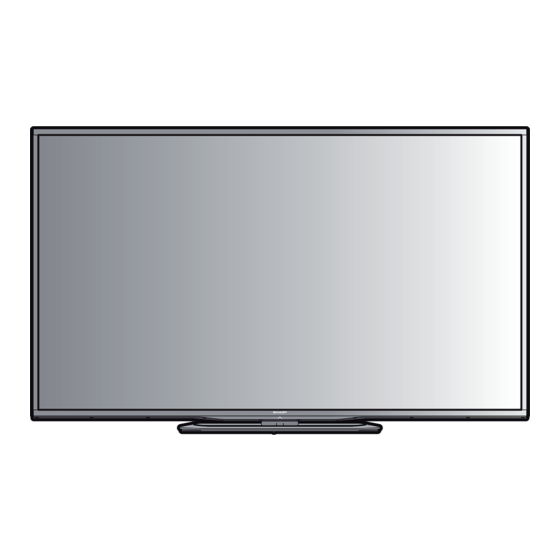 SHARP AQUOS LC-60LE950X OPERATION MANUAL Pdf Download | ManualsLib