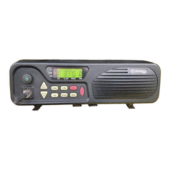 MOTOROLA MICOM-2 USER MANUAL Pdf Download | ManualsLib