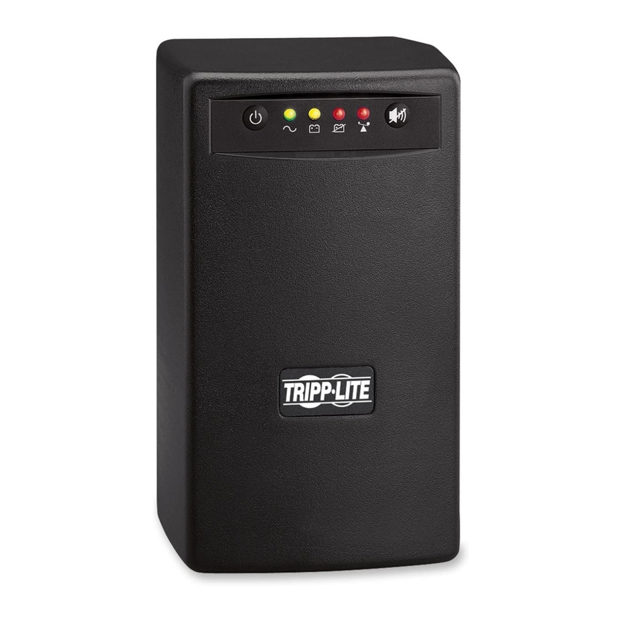 TRIPP LITE SMARTPRO UPS SYSTEM SMART550USB OWNER'S MANUAL Pdf Download ...
