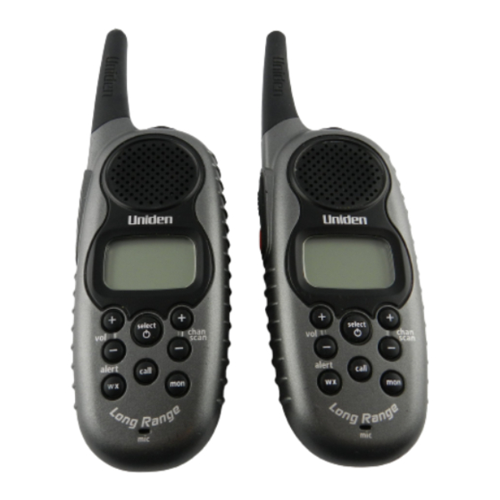 UNIDEN GMRS720-2 USER MANUAL Pdf Download | ManualsLib