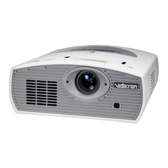 VIDIKRON VISION 65 INSTALLATION & OPERATION MANUAL Pdf Download ...