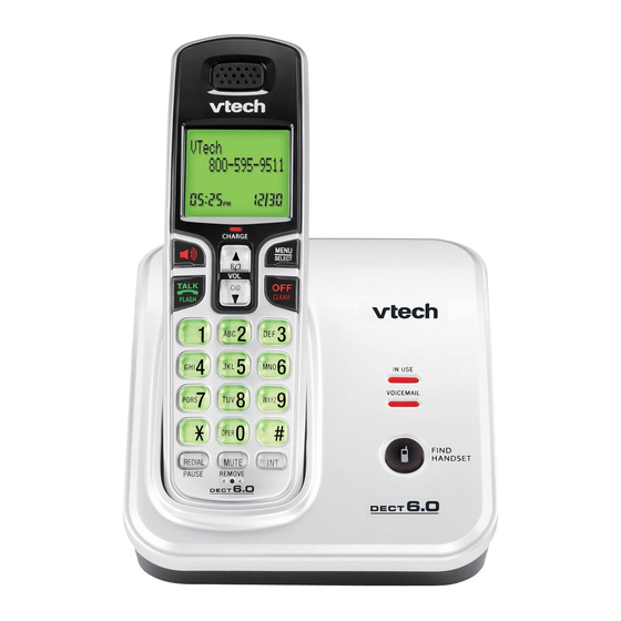VTECH CS6219 USER MANUAL Pdf Download | ManualsLib