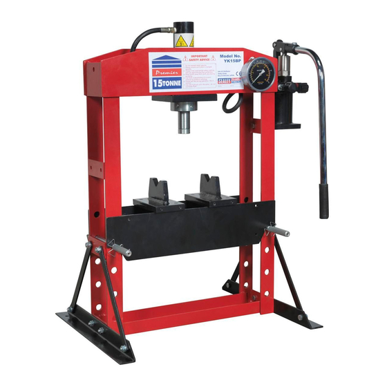 SEALEY YK15BP MANUAL Pdf Download | ManualsLib