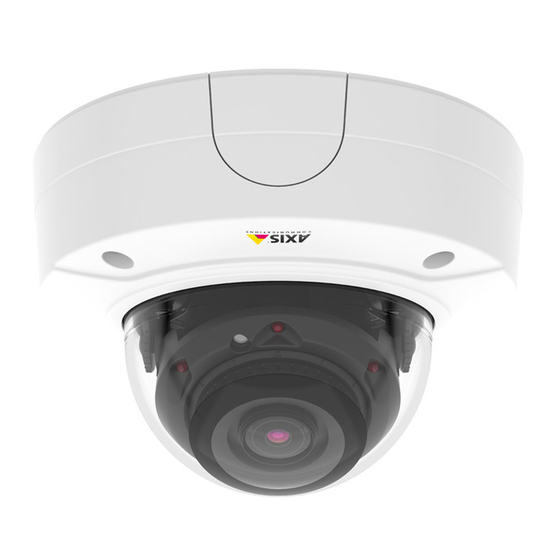 AXIS P3235 SERIES USER MANUAL Pdf Download | ManualsLib