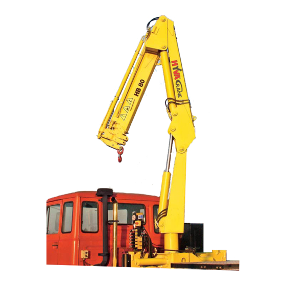 HYVA HB80 WARNING, OPERATING AND MAINTENANCE MANUAL Pdf Download ...