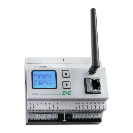 E+E ELEKTRONIK EE240 SERIES MANUAL Pdf Download | ManualsLib