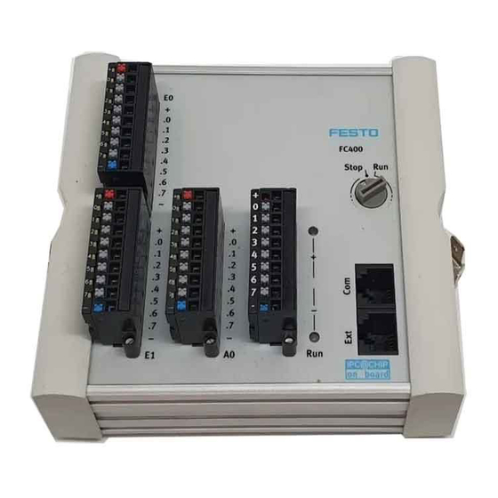 FESTO FEC STANDARD BRIEF DESCRIPTION Pdf Download | ManualsLib