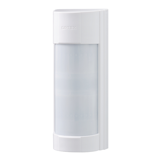 OPTEX INFINITY VX SERIES INSTALLATION INSTRUCTIONS MANUAL Pdf Download ...