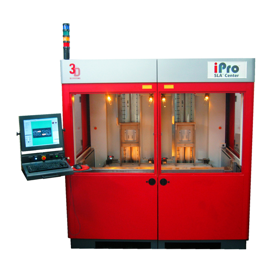 3D SYSTEMS VIPER PRO SLA IPRO 8000 QUICK START MANUAL Pdf Download ...
