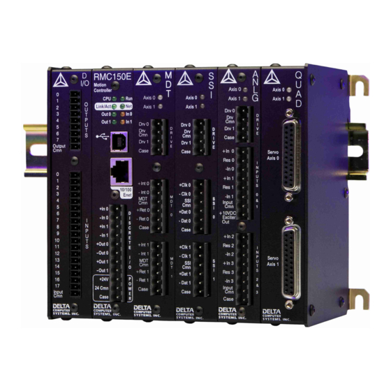 DELTA RMC150 STARTUP MANUAL Pdf Download | ManualsLib