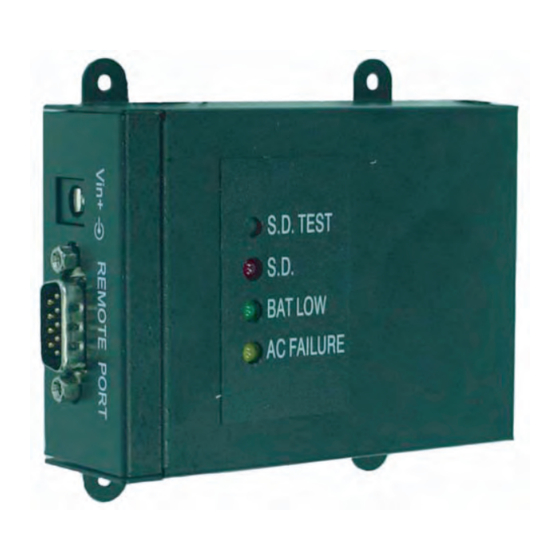 SOLA HD RELAYCARD-SDU INSTRUCTION MANUAL Pdf Download | ManualsLib