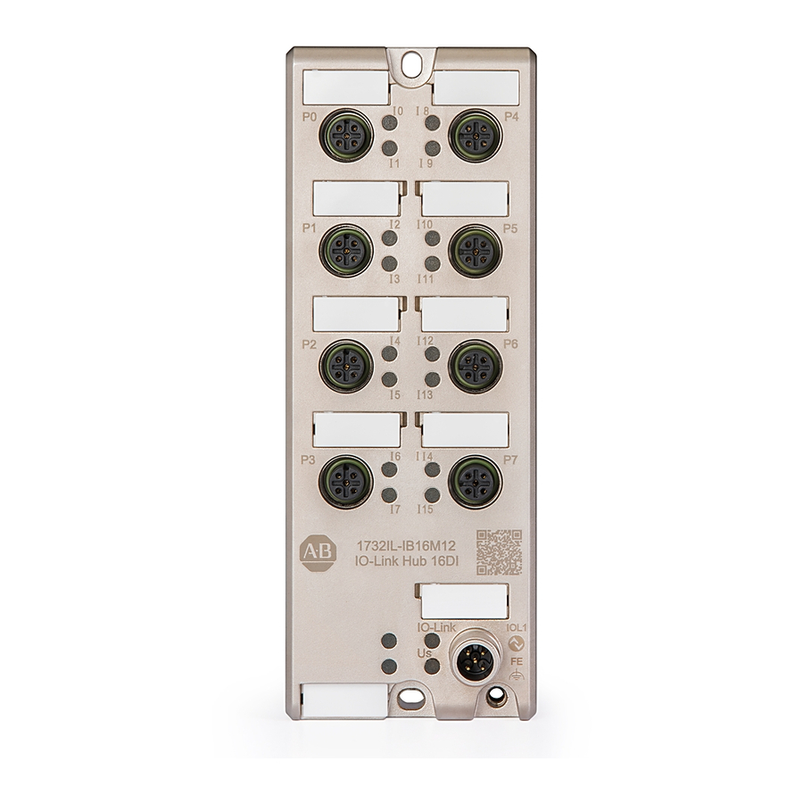 ALLEN-BRADLEY ROCKWELL AUTOMATION ARMORBLOCK 1732IL-IB16M12 ...