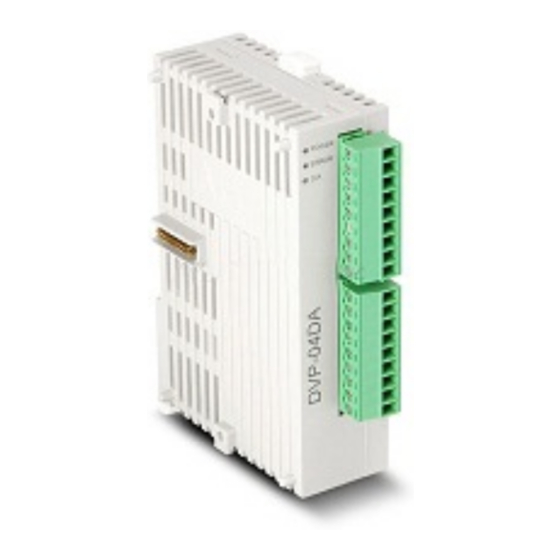 DELTA DVP04AD-H INSTRUCTION SHEET Pdf Download | ManualsLib