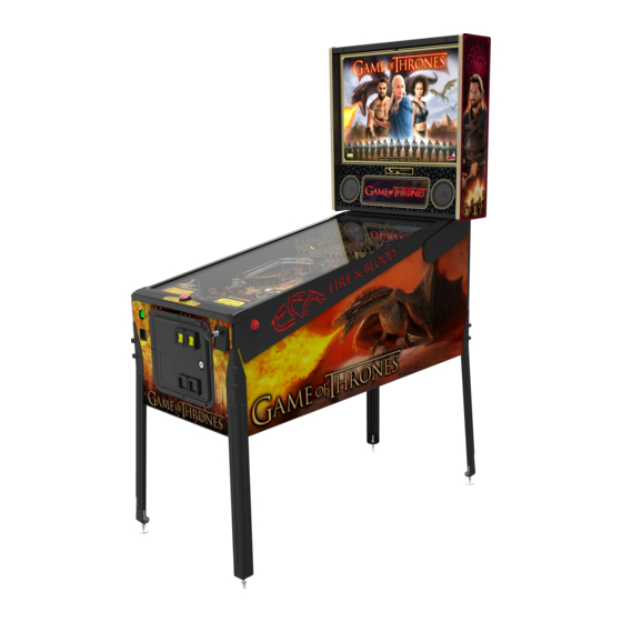 STERN GAME OF THRONES LE SERVICE AND OPERATION MANUAL Pdf Download ...