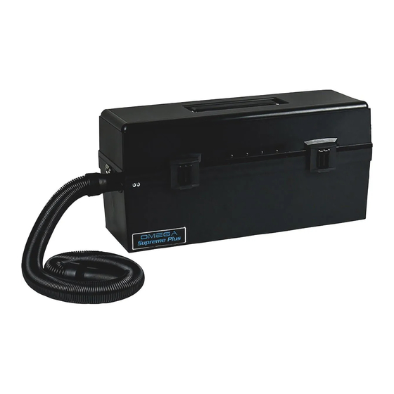 ATRIX OMEGA SUPREME PLUS CLEANROOM VACOMEGASE SERIES INSTRUCTION MANUAL ...