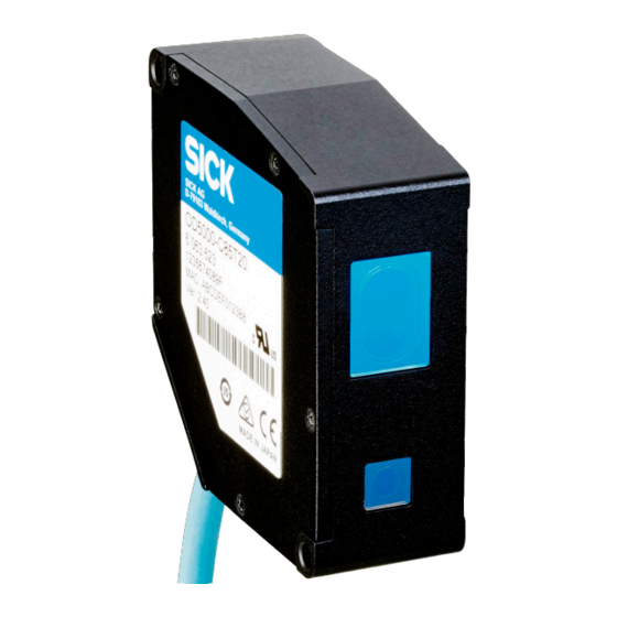 SICK OD5000-C15 SERIES OPERATING INSTRUCTIONS MANUAL Pdf Download ...
