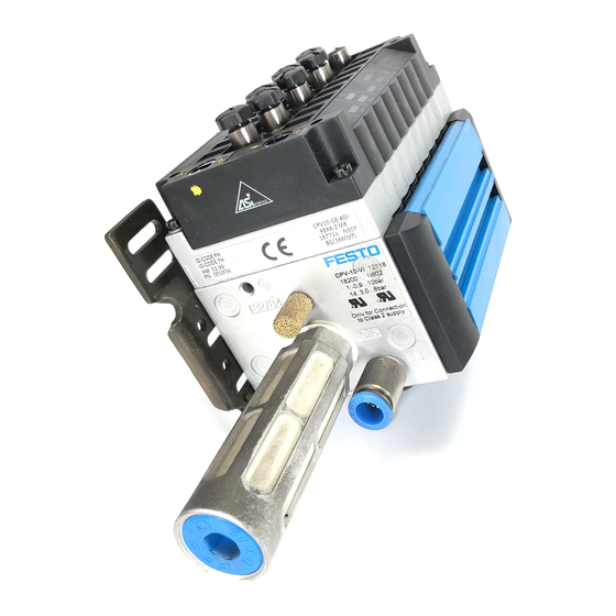FESTO CPV GE-IL SERIES DESCRIPTION Pdf Download | ManualsLib