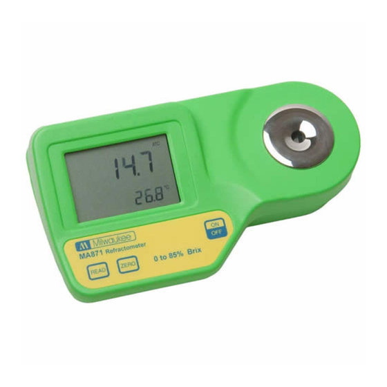 MILWAUKEE MA871 INSTRUCTION MANUAL Pdf Download | ManualsLib